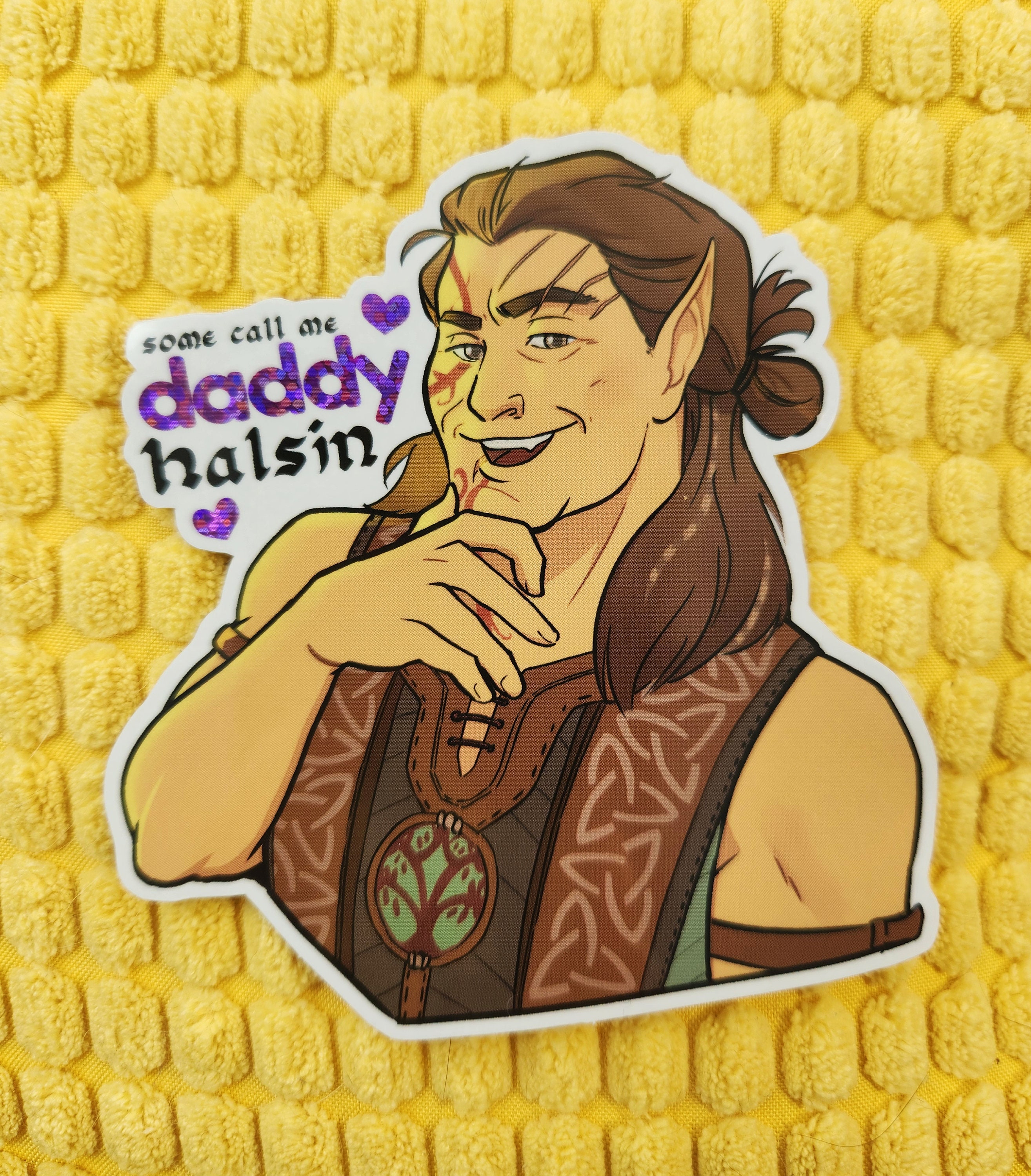 Halsin daddy Baldur's Gate 3 Vinyl Sticker - Etsy Australia