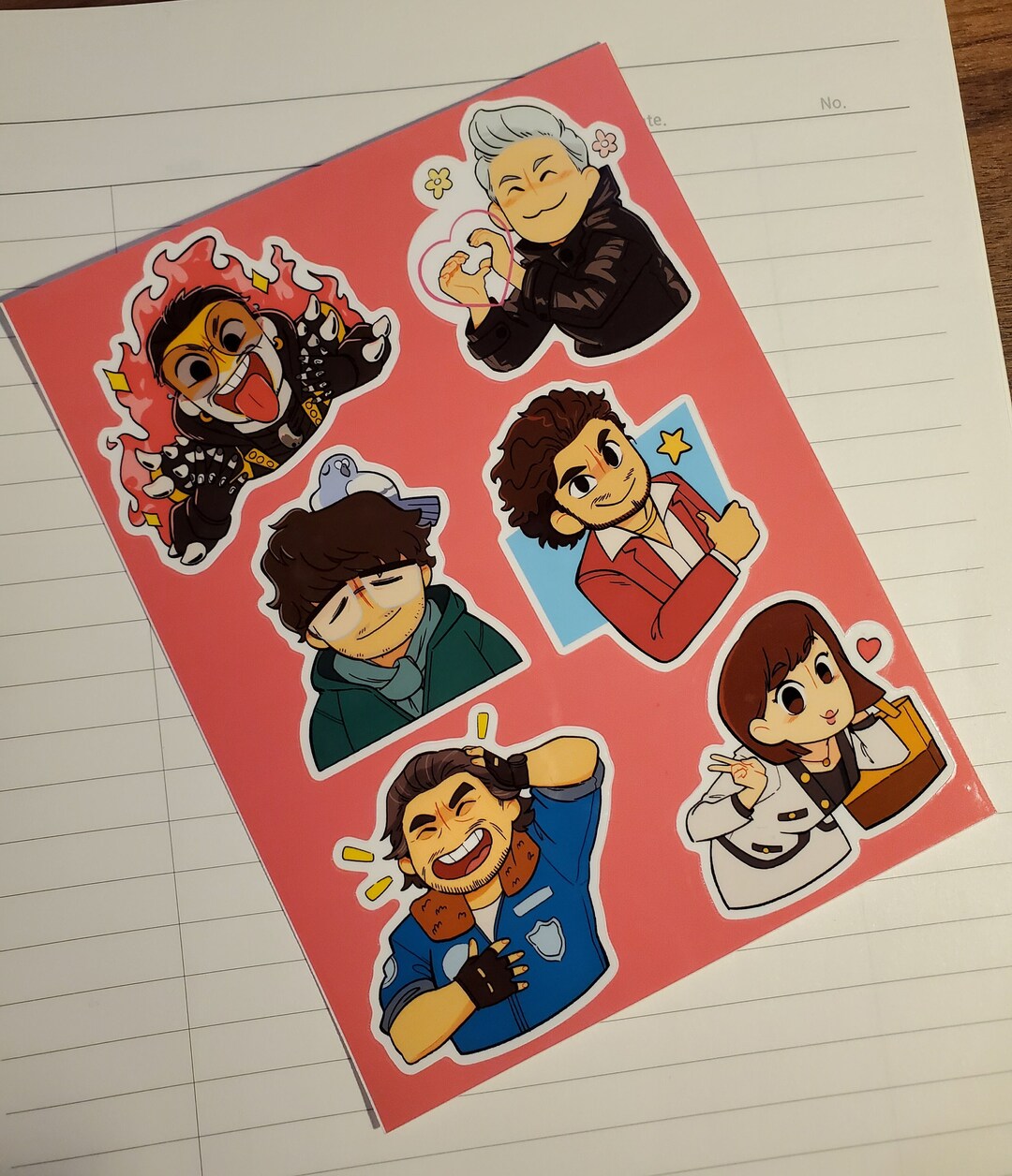 RGG Yakuza Like a Dragon Vinyl Sticker Sheet - Etsy