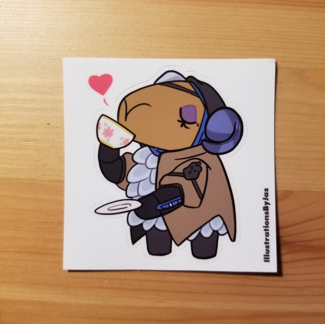 Animal Crossing Inspired Ana (overwatch) Sticker - Etsy