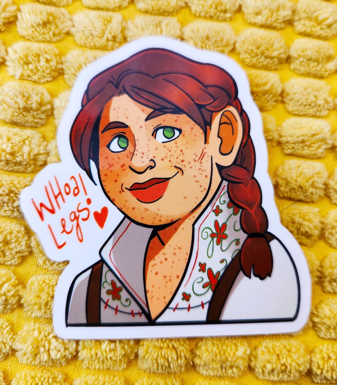 Lace Harding Dragon Age Veilguard Vinyl Sticker - Etsy