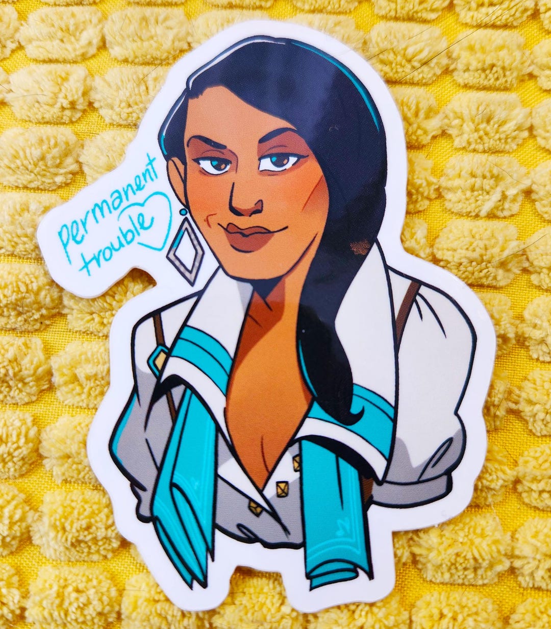 Neve Gallus Dragon Age Veilguard Vinyl Sticker - Etsy