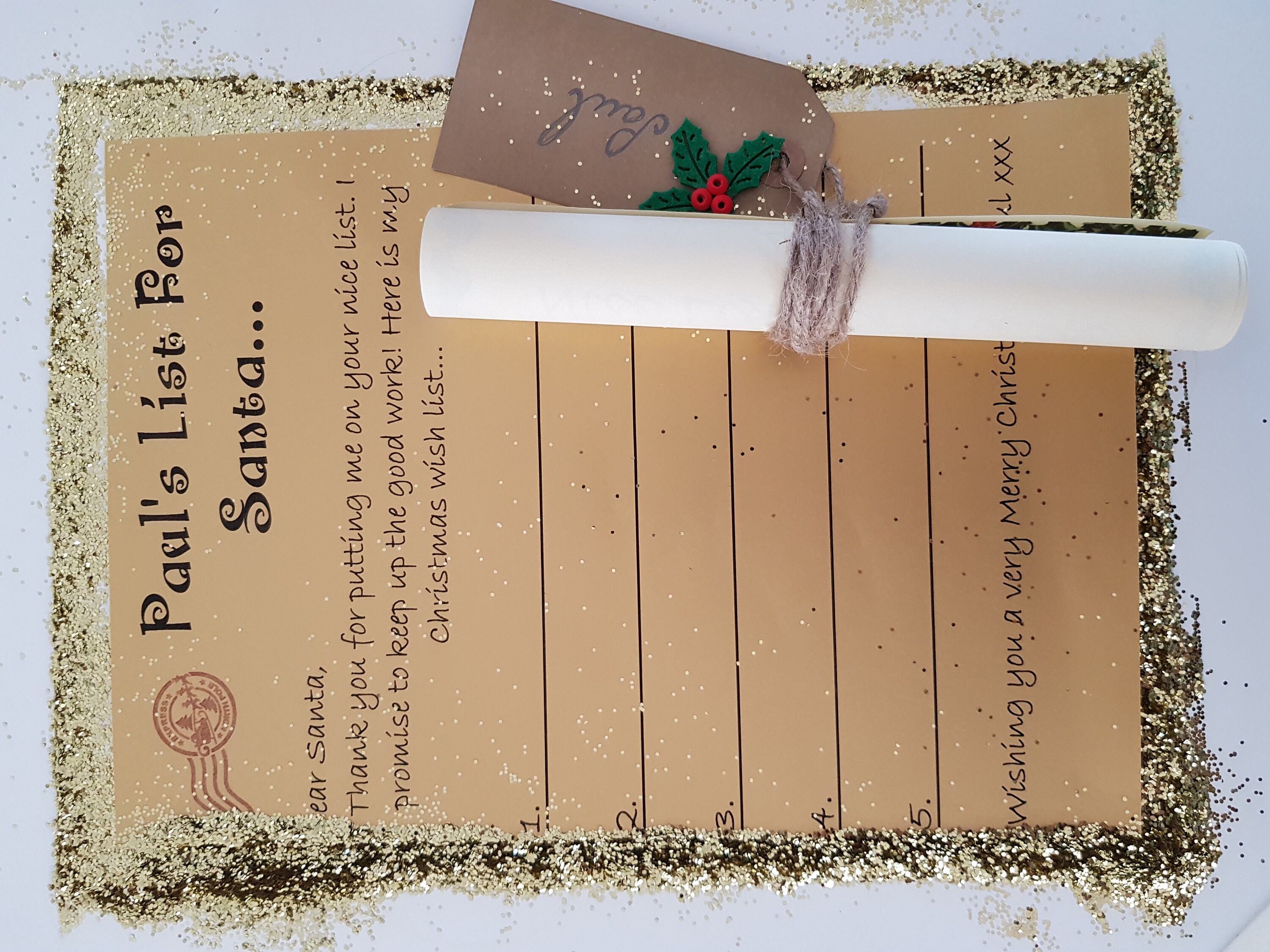 Personalised Letter From Santa Gift Pack - Etsy