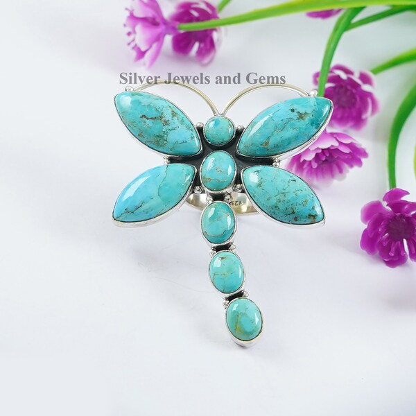 Turquoise Dragonfly - Etsy