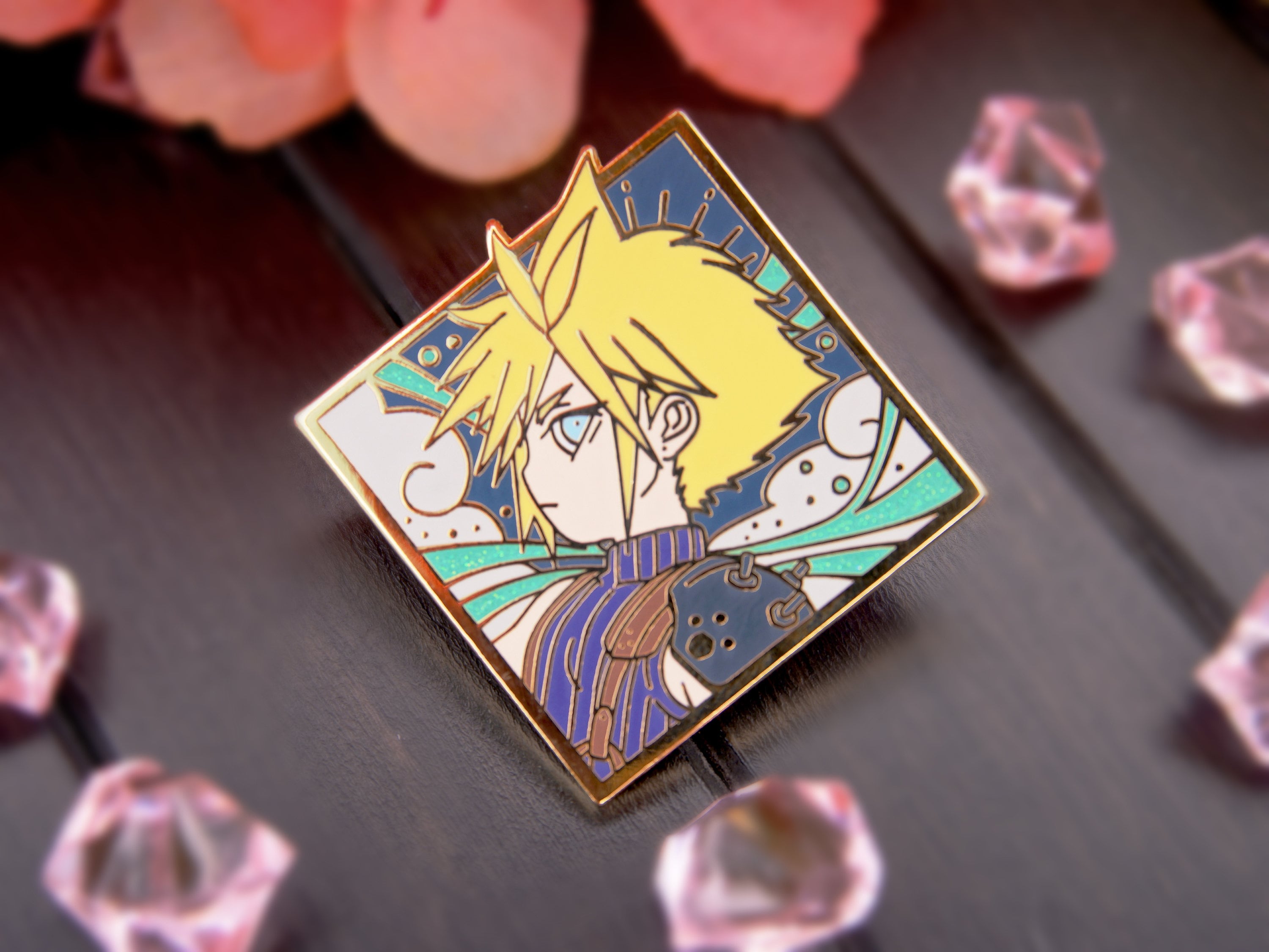 Enamel Pin Final Fantasy VII Remake Cloud & Tifa - Etsy