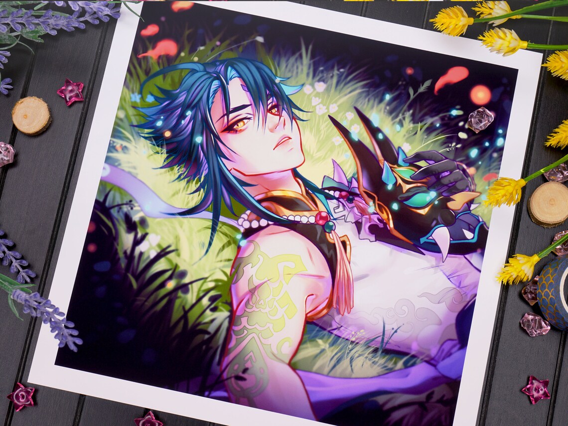 Art Print Genshin Impact Xiao - Etsy