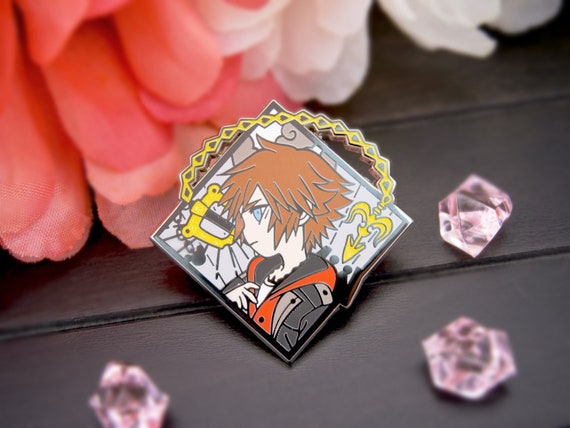 Enamel Pin Kingdom Hearts Quadratum Sora - Etsy