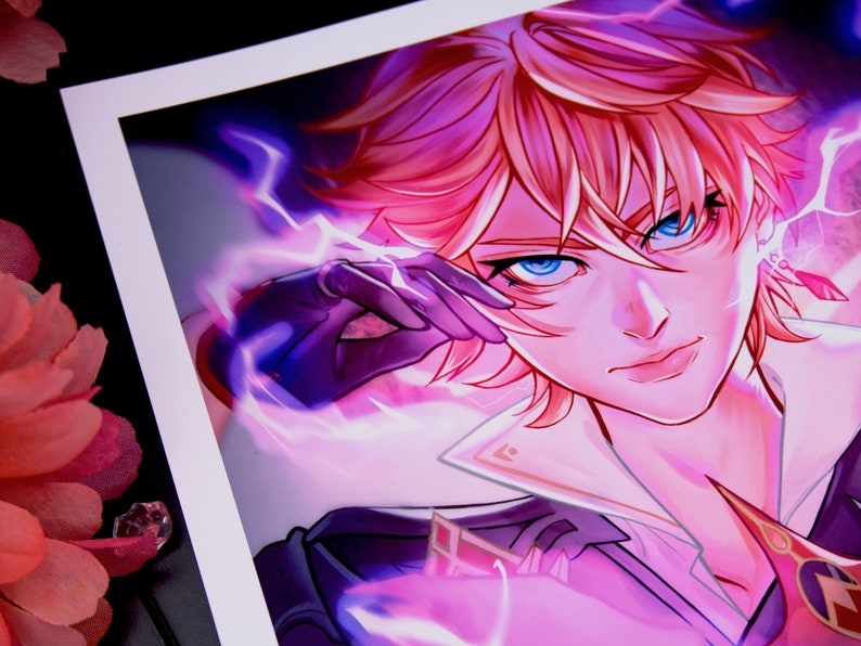 Art Print Genshin Impact Childe Delusion - Etsy