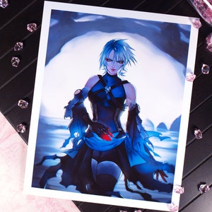 Art Print Kingdom Hearts Anti Aqua - Etsy