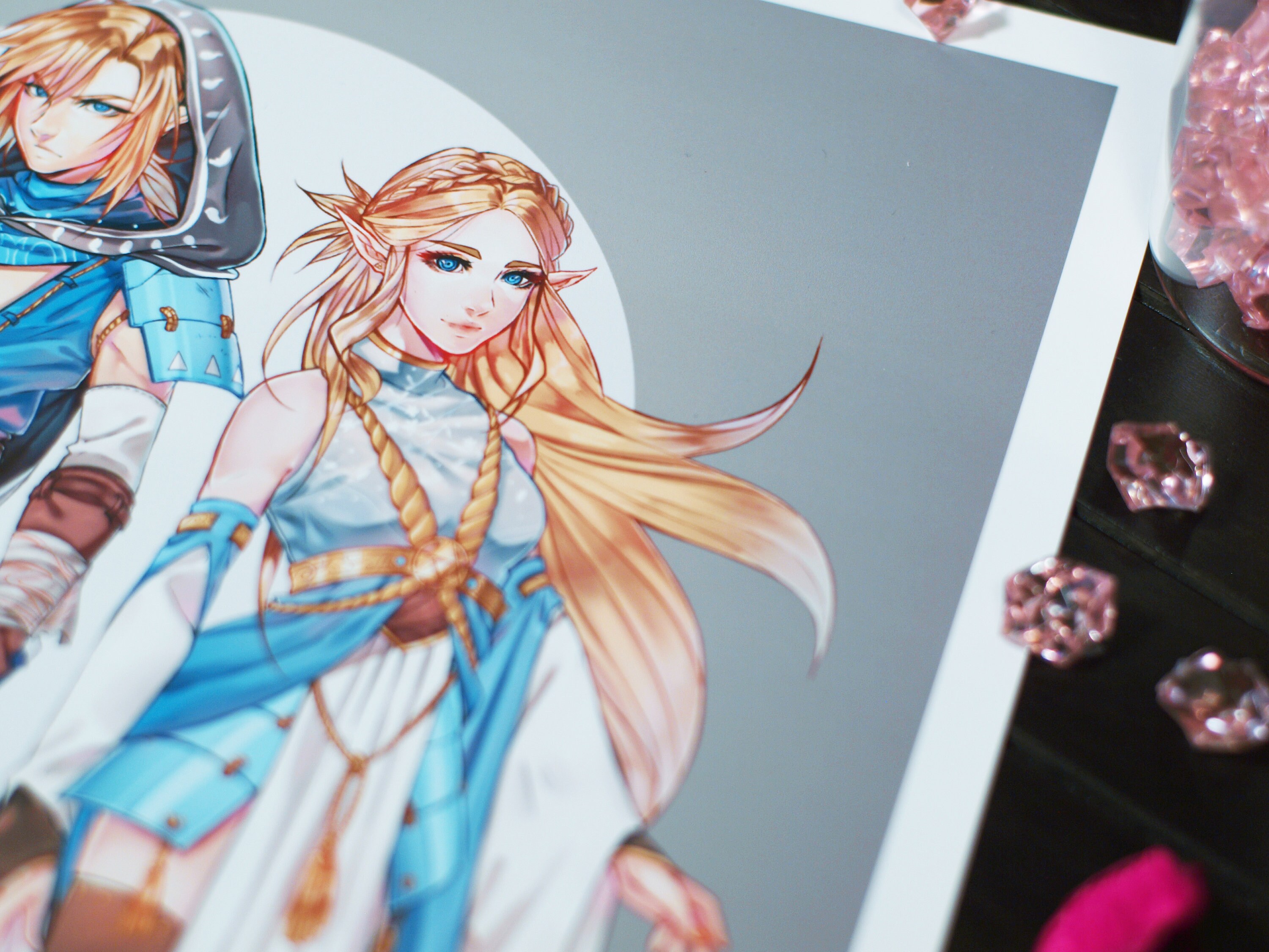 Art Print the Legend of Zelda BOTW Original Japanese Design | Etsy