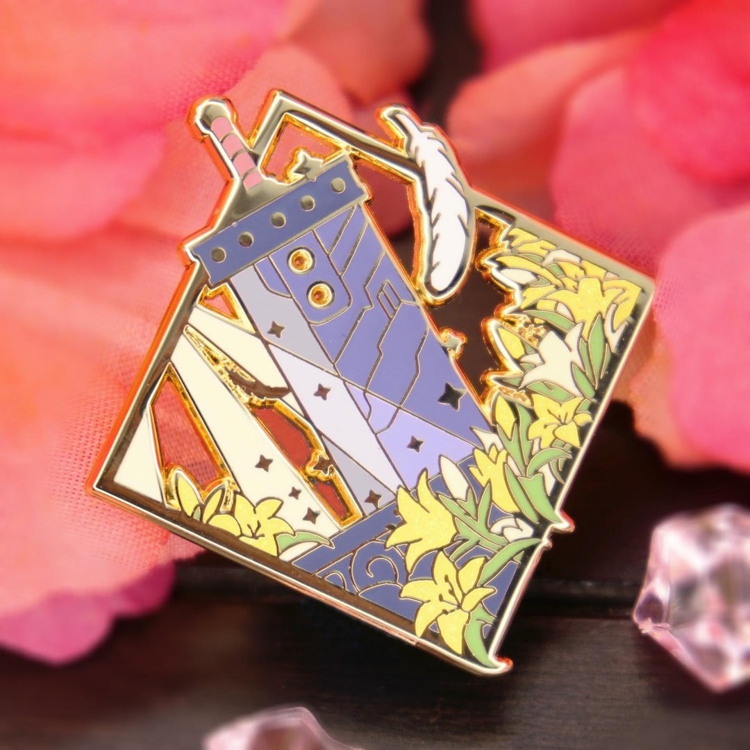 Enamel Pin - Framed Memories - Final Fantasy VII - Price of Freedom - Etsy