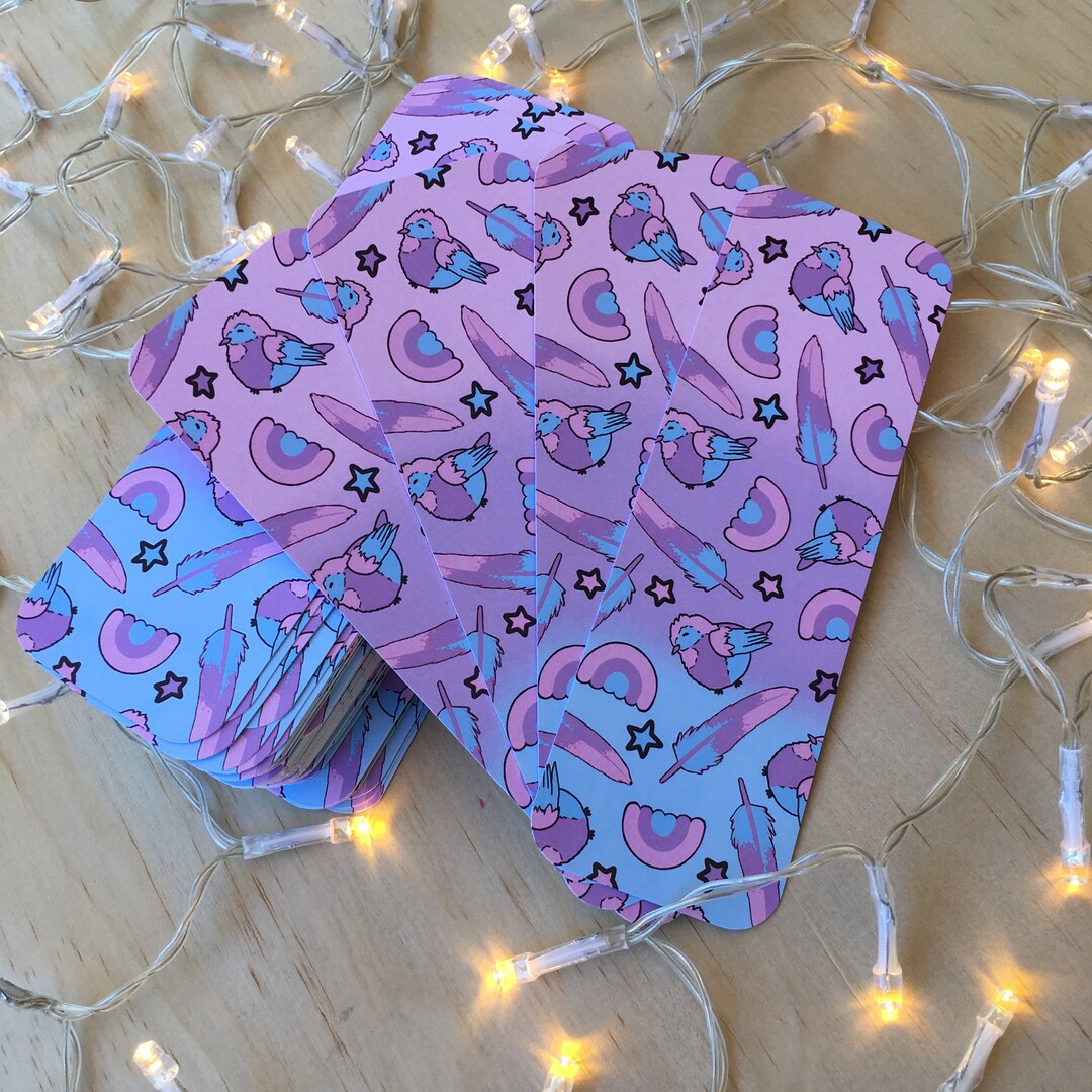 Bisexual Flag Bookmark Pride Bookmark Bi Bookmark Bisexual - Etsy