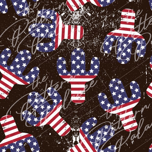 Red White and Blue Plaid Seamless File Patriotic Gingham - Etsy