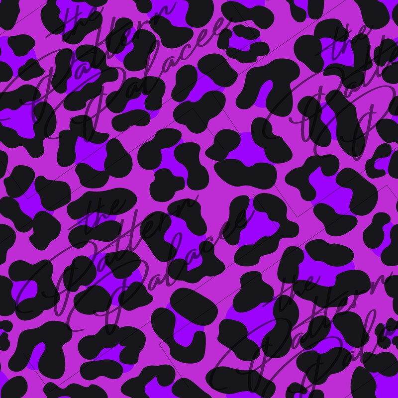 Purple Cheetah - Etsy