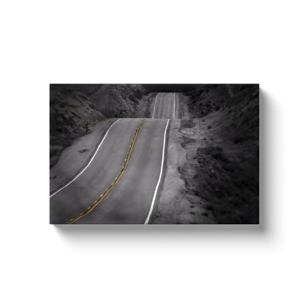 Bump in the Road (solid Face Canvas With Solid Backing) - Etsy