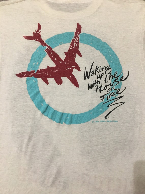 1984 Culture Club Waking Up With The House On Fire Tee Gem