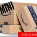 Mini Amazon Box Download PDF File Printable - Etsy