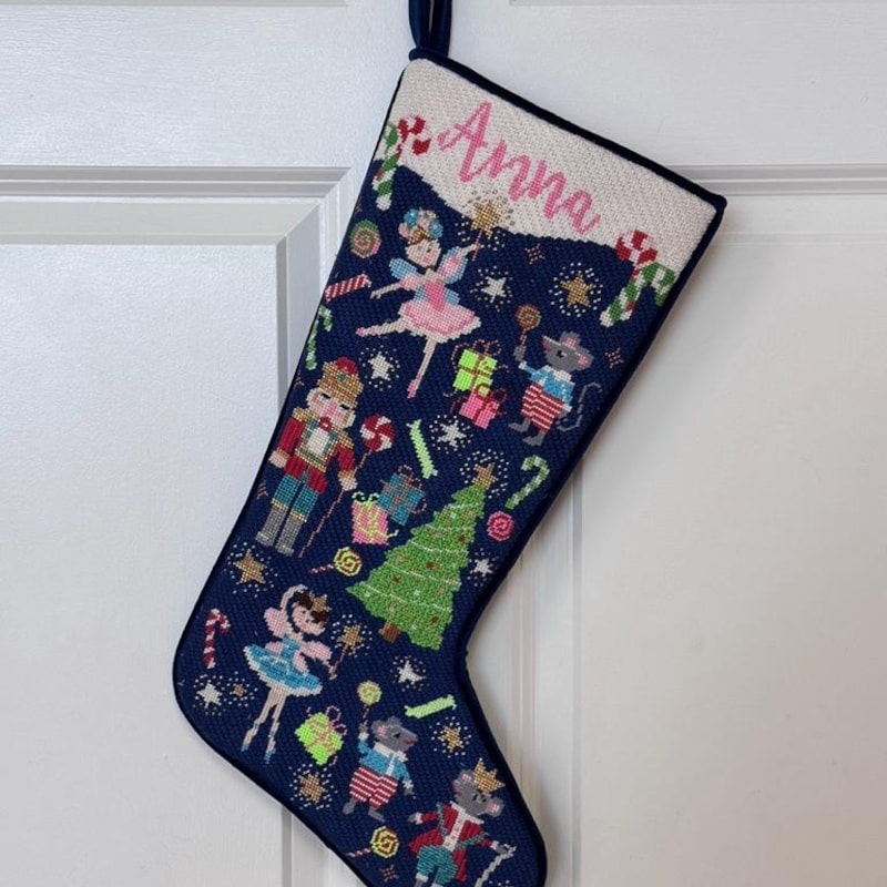 Needlepoint Christmas Stocking Kits - Etsy