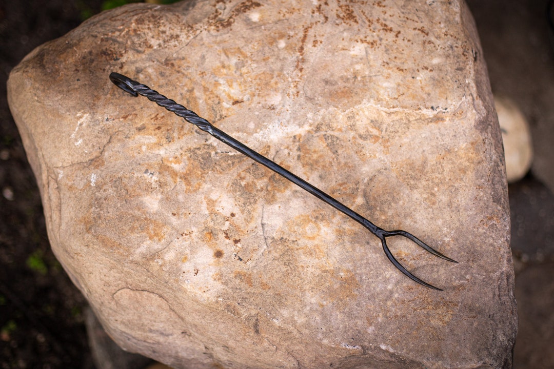 Forged BBQ Fork - Etsy