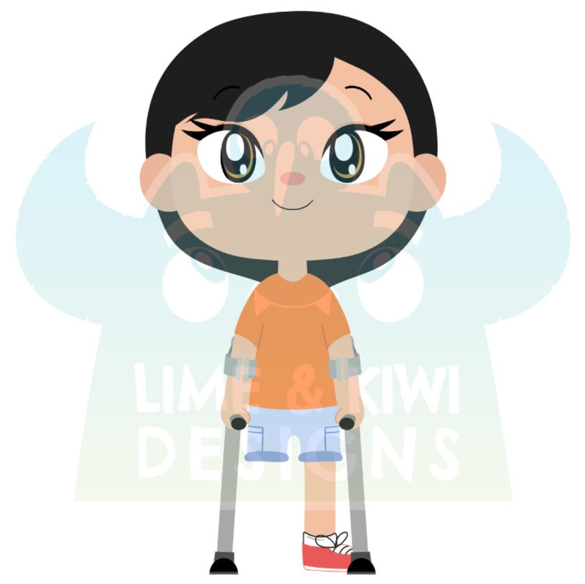 Differently Abled Kids Clipart, Boy, Girl, Children, Kids of the World ...