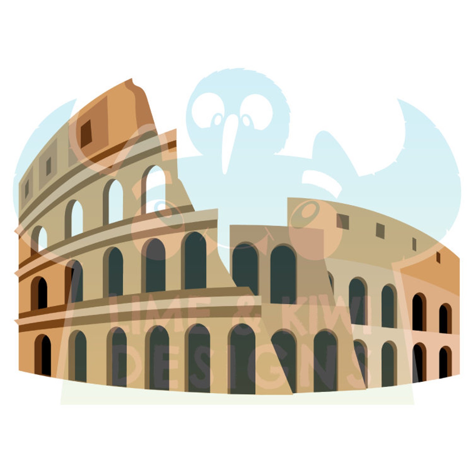 Ancient Rome Clipart Instant Download Vector Art Commercial - Etsy