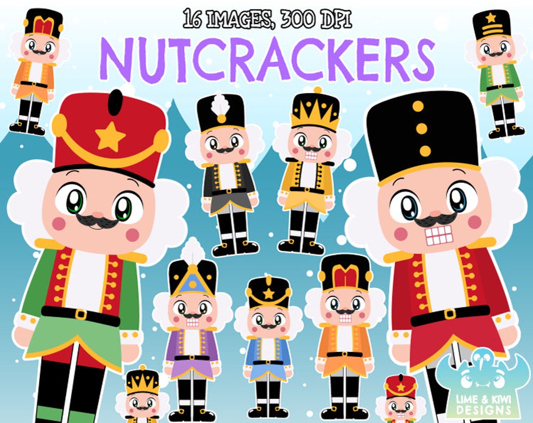 Nutcrackers Clipart, Instant Download Art Commercial Use Clip Art ...