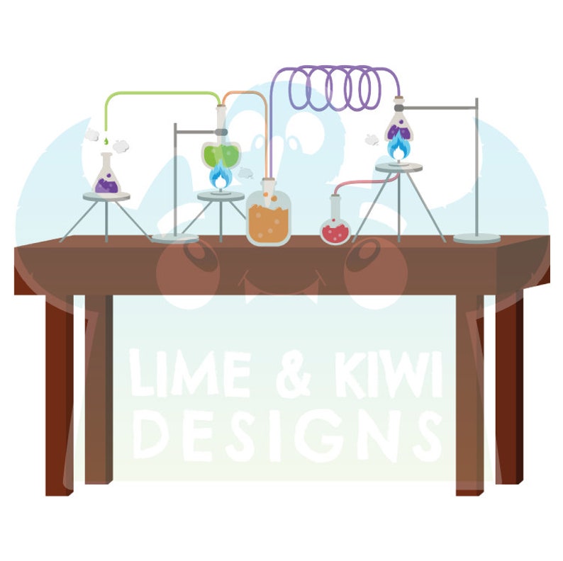Mad Scientist Lab Clipart Instant Download Igor Halloween - Etsy UK