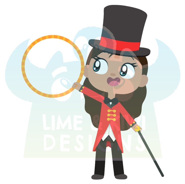 Circus Ringmaster Hat Clipart Outline