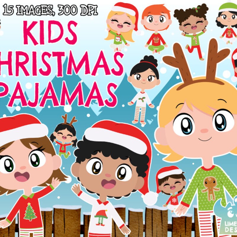 Christmas Morning Clip Art - Etsy