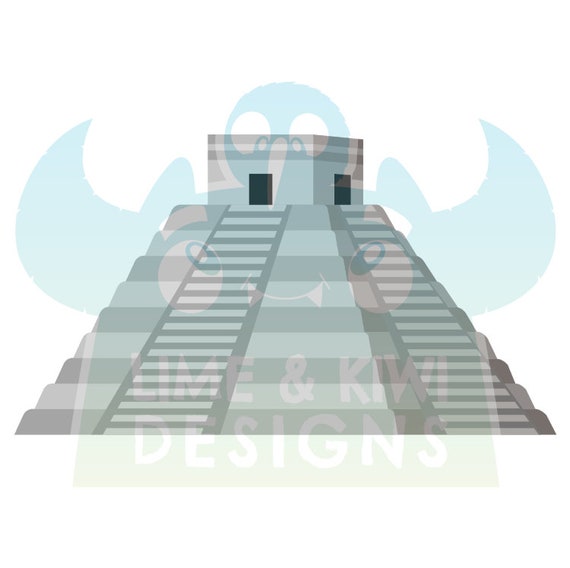 Mayan Temple Clipart