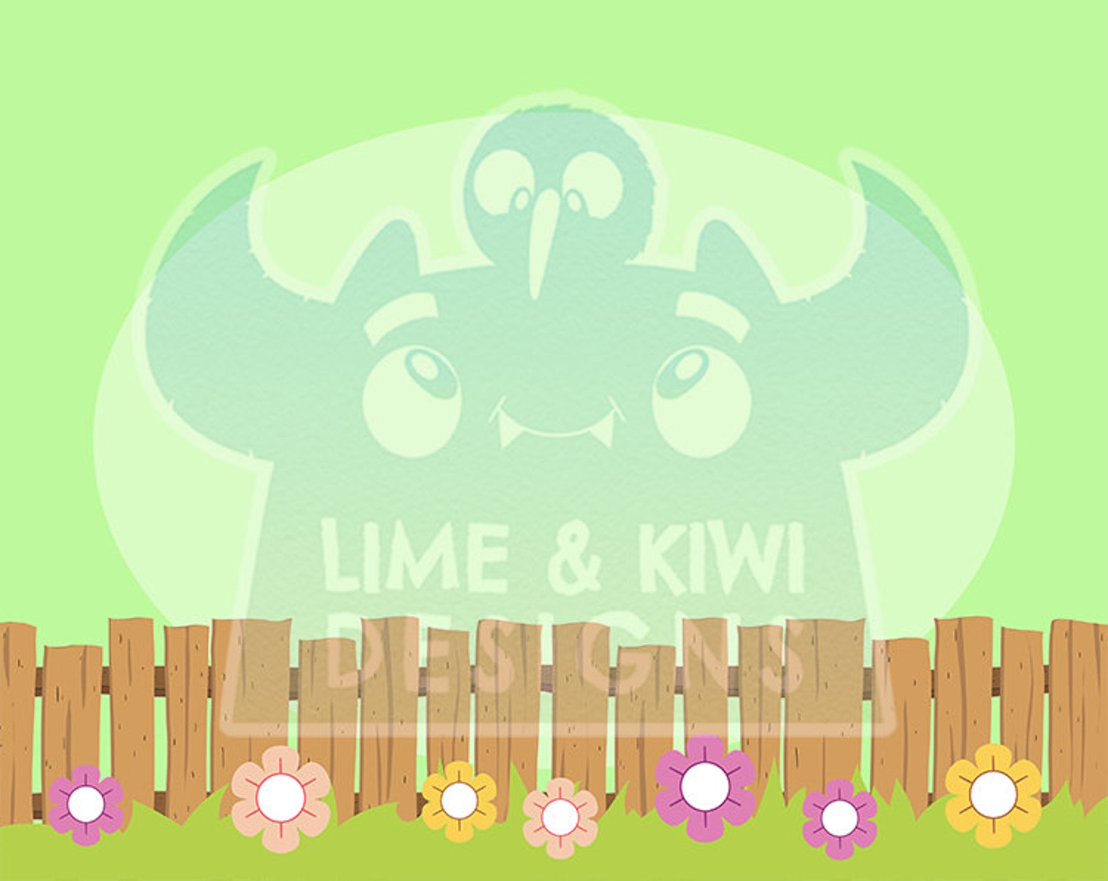 Simple Seasonal Backgrounds Clipart Instant Download Vector | Etsy