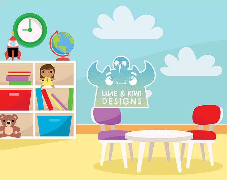 Preschool Classroom Background