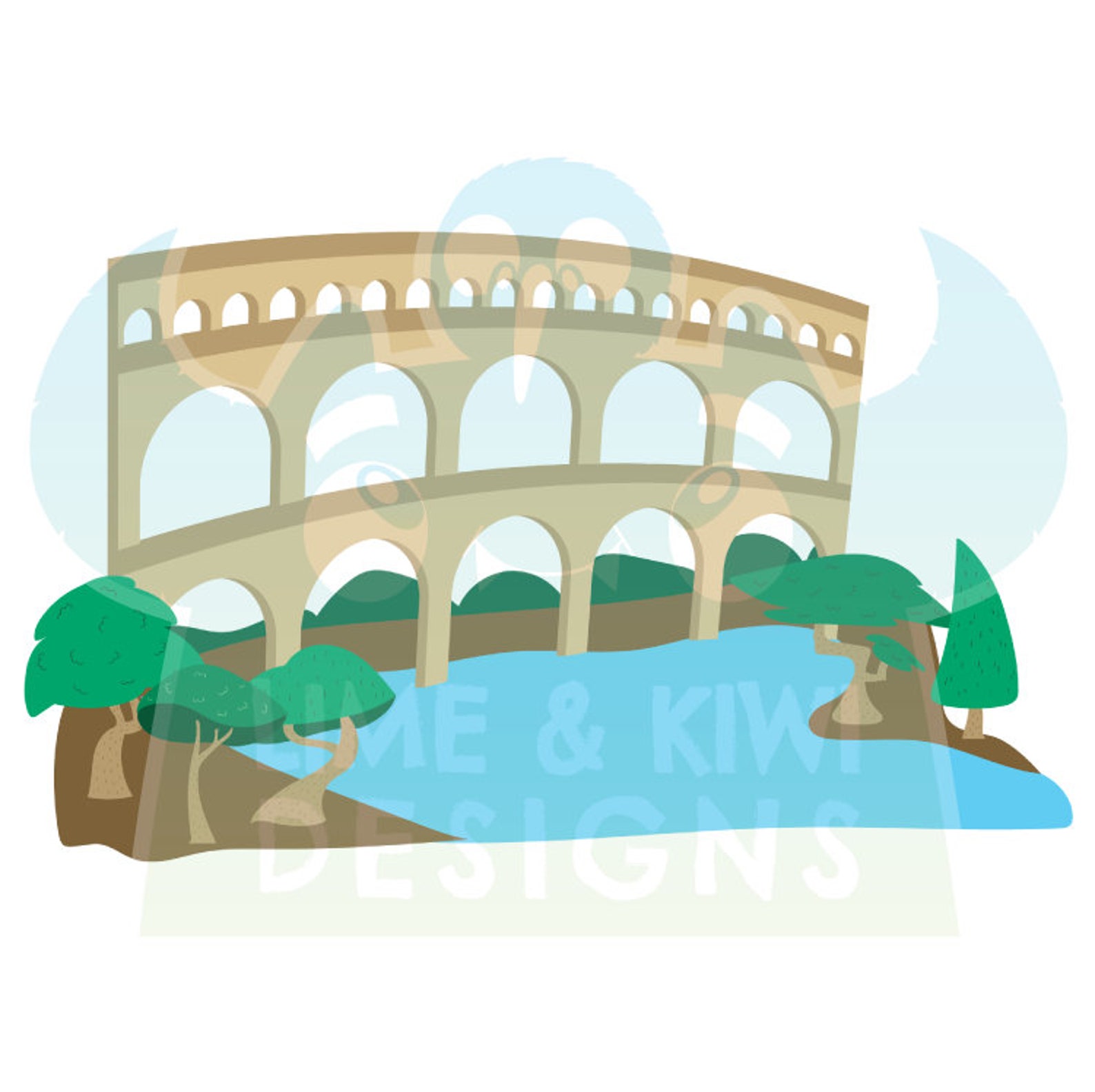 Ancient Rome Clipart Instant Download Vector Art Commercial - Etsy ...