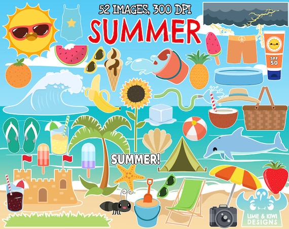 Summer Season Clipart