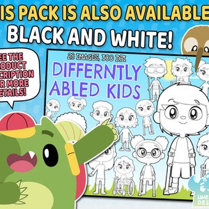 Differently Abled Kids Clipart, Boy, Girl, Children, Kids of the World ...