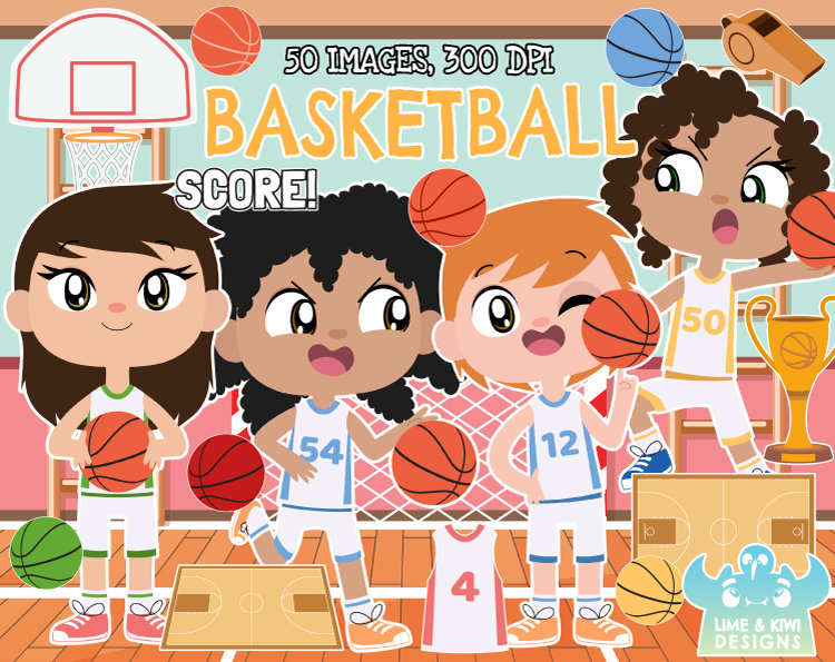 Basketball Team Clipart