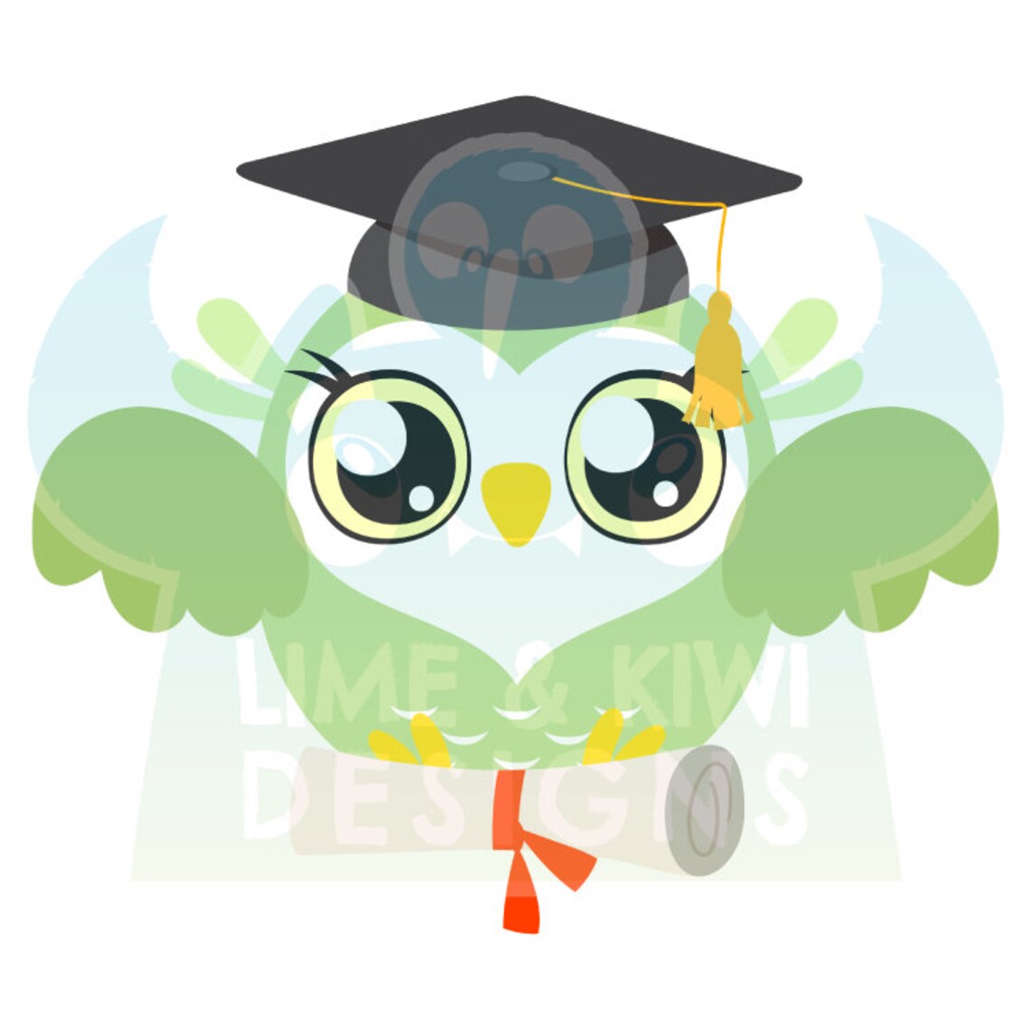 Graduation Owls Clipart Instant Download Celebration | Etsy UK