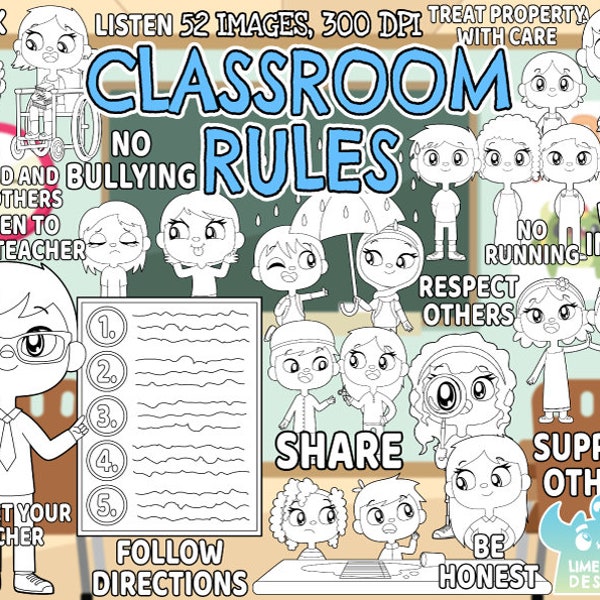 School Rules - Etsy