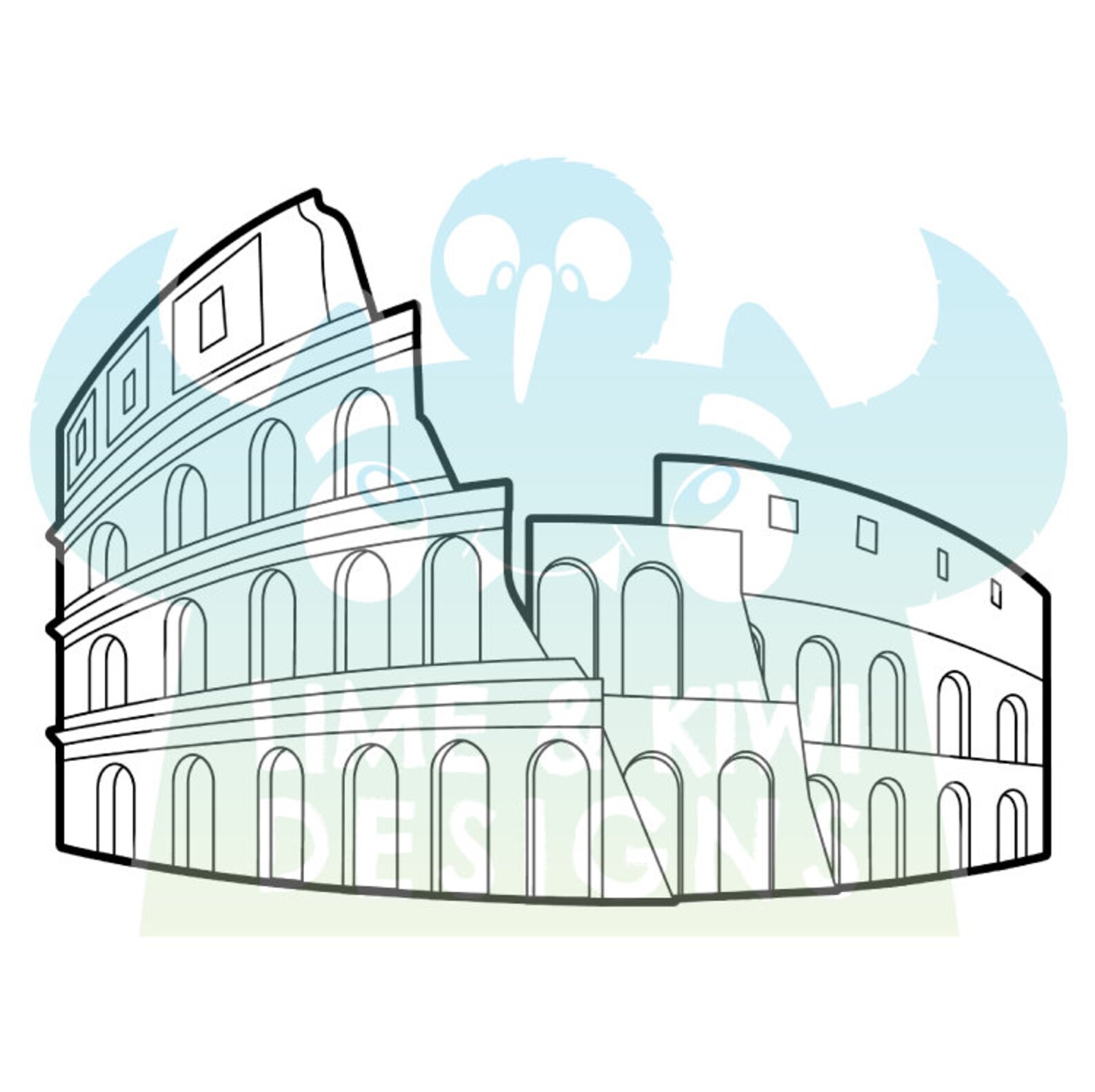 Ancient Rome Digital Stamps Instant Download Vector Art - Etsy UK