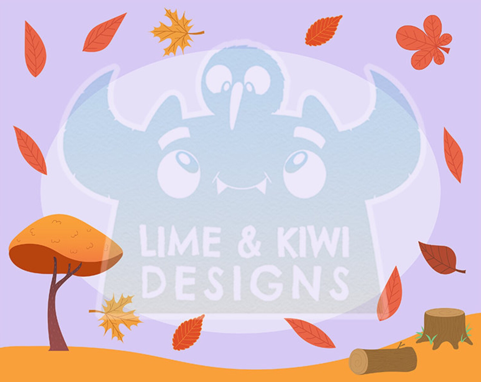 Simple Seasonal Backgrounds Clipart, Instant Download Art, Commercial ...