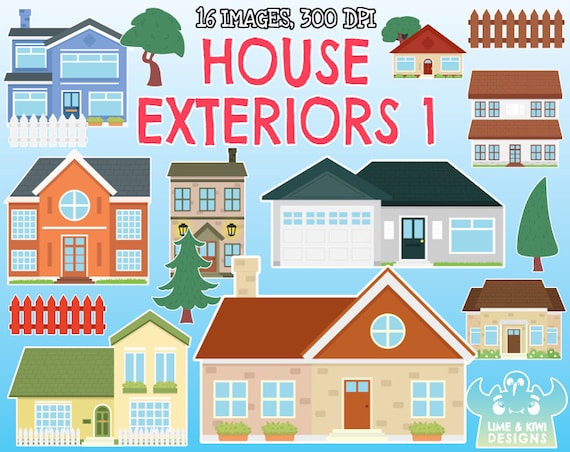 House Garage Clipart