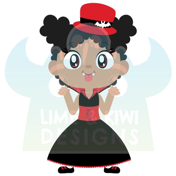 Halloween Vampire Clipart Girl