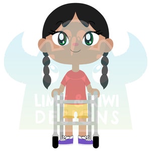 Differently Abled Kids Clipart, Boy, Girl, Children, Kids of the World ...