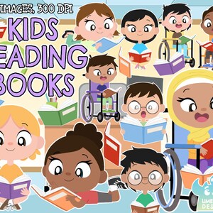 Education Clipart Bundle 2, Black and White, Digital Stamps, School ...