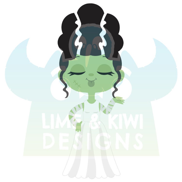 Bride Of Frankenstein Head Clipart