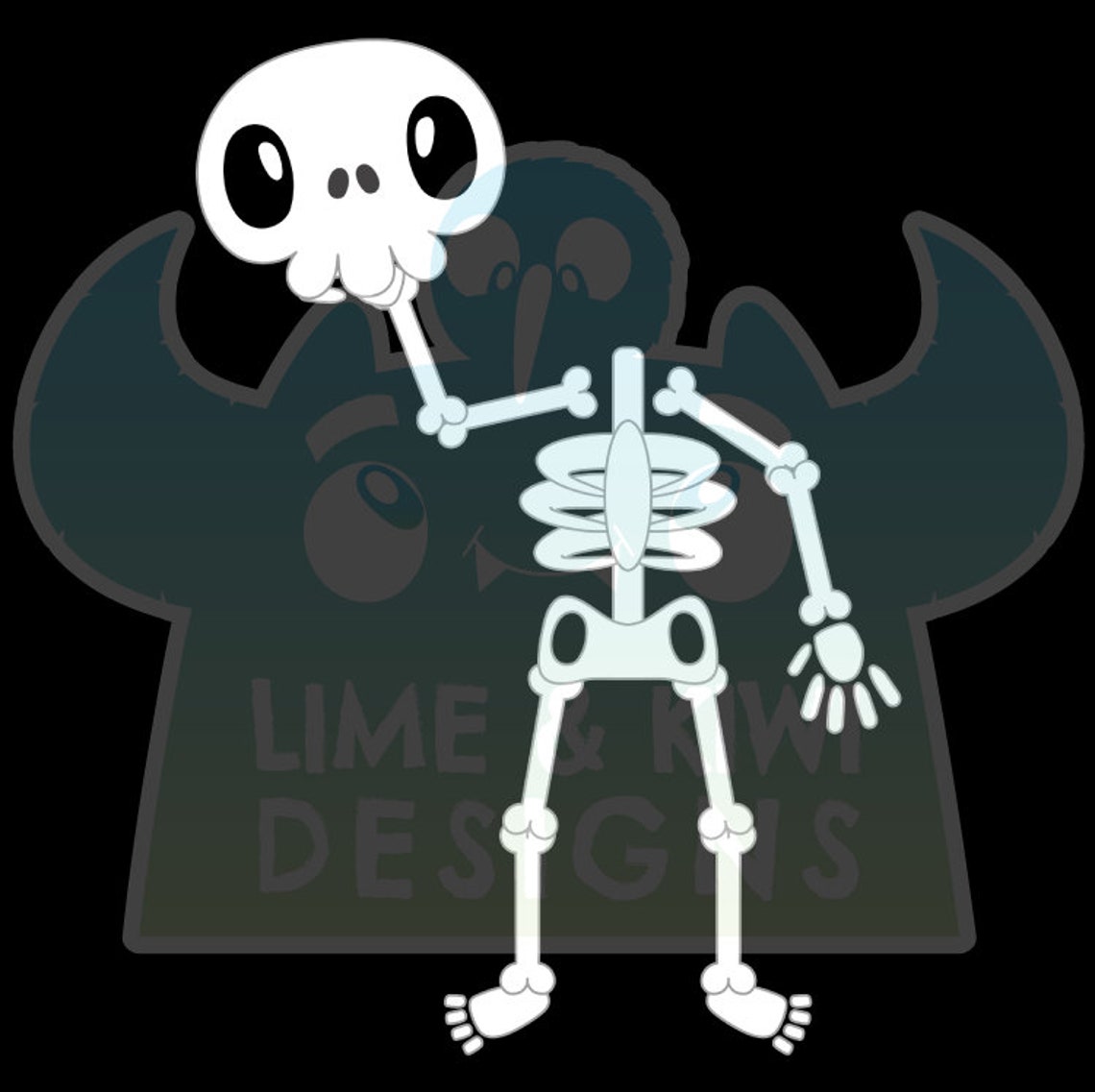 Silly Skeletons Clipart Instant Download Vector Art - Etsy UK