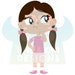School Kids Clipart, Black and White, Digital Stamps, Boy, Girl, Child ...