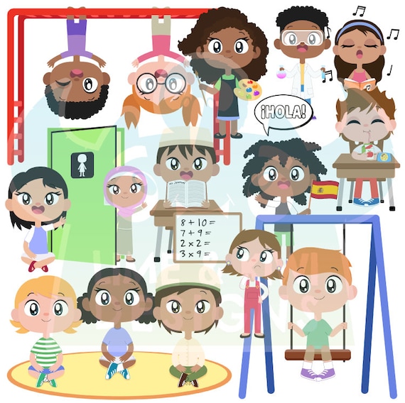 Bad Recess Behavior Clipart
