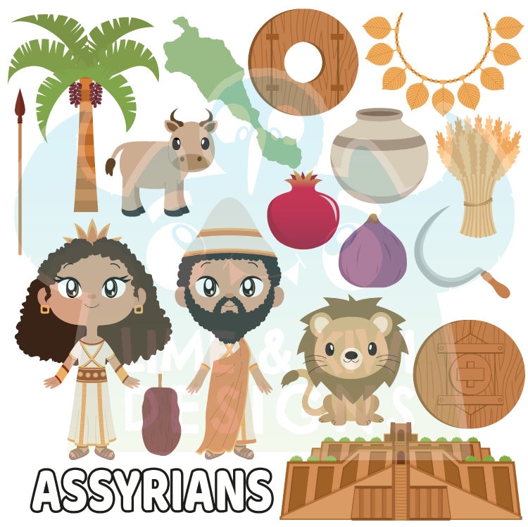 Ancient Mesopotamia Clipart Instant Download Sumerians | Etsy