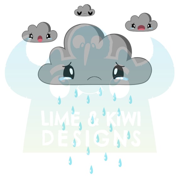 Sad Rainy Day Clip Art