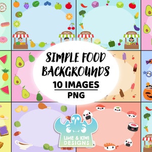 Simple Themed Background Bundle Pack 1 Frame Background - Etsy UK